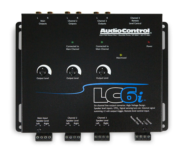 AudioControl - LC6i - 6 channel line out converter – Ministry of Bass