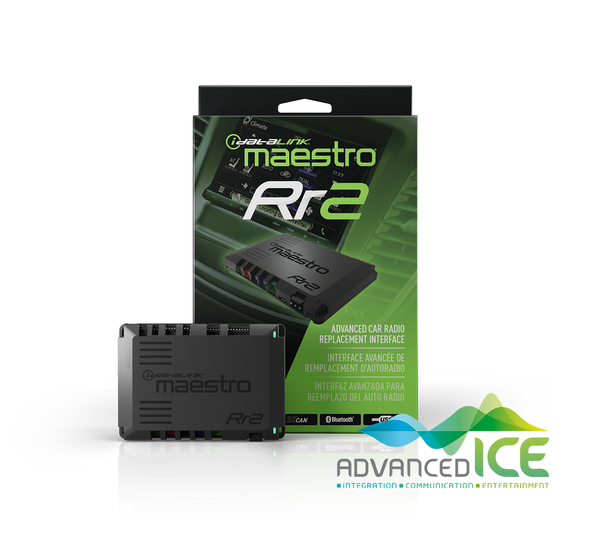 iDatalink Maestro - Maestro RR2 - Universal Radio Replacement and Stee ...
