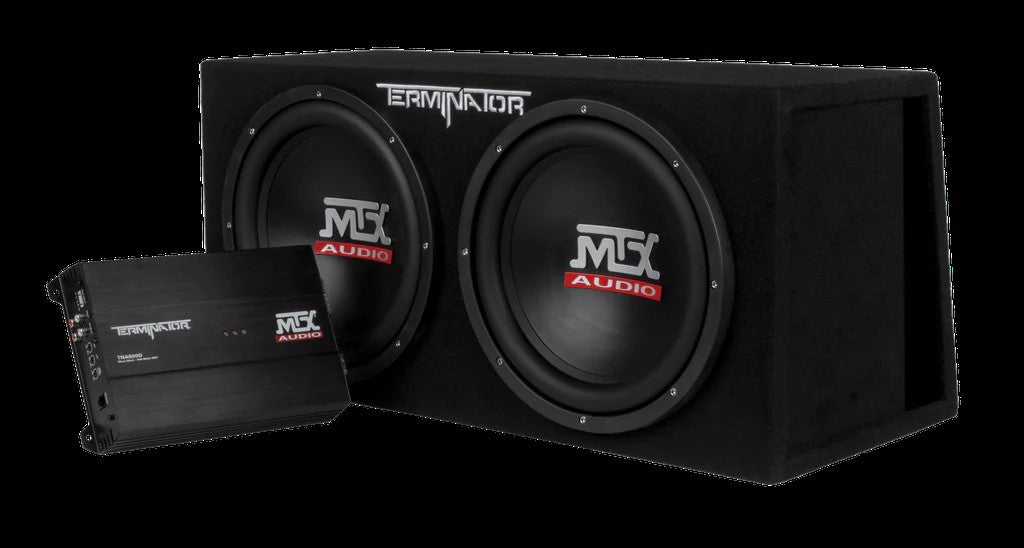 MTX - TNP212DV - MTX Audio Terminator Dual 12" 1000W Ported Subwoofer ...
